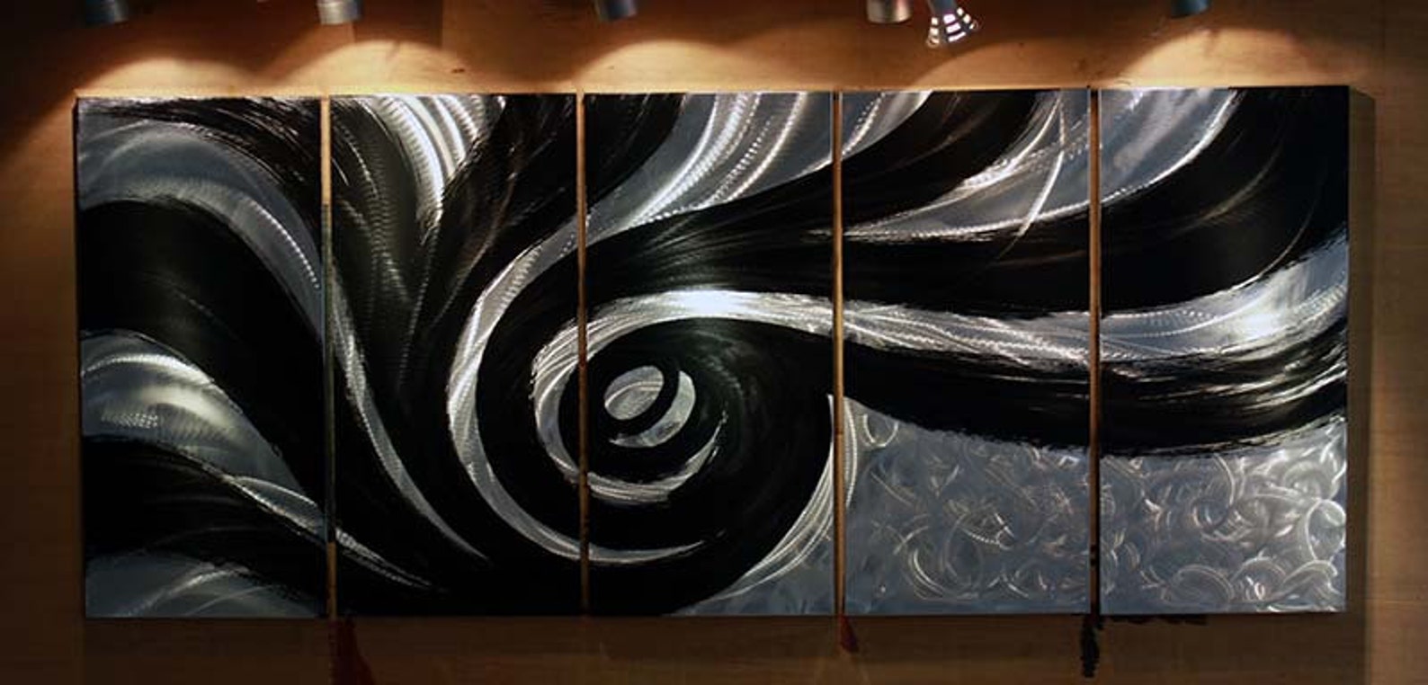 Abstarct Art Metal Painting Wall Metal Wall Art .abstract Wall - Etsy