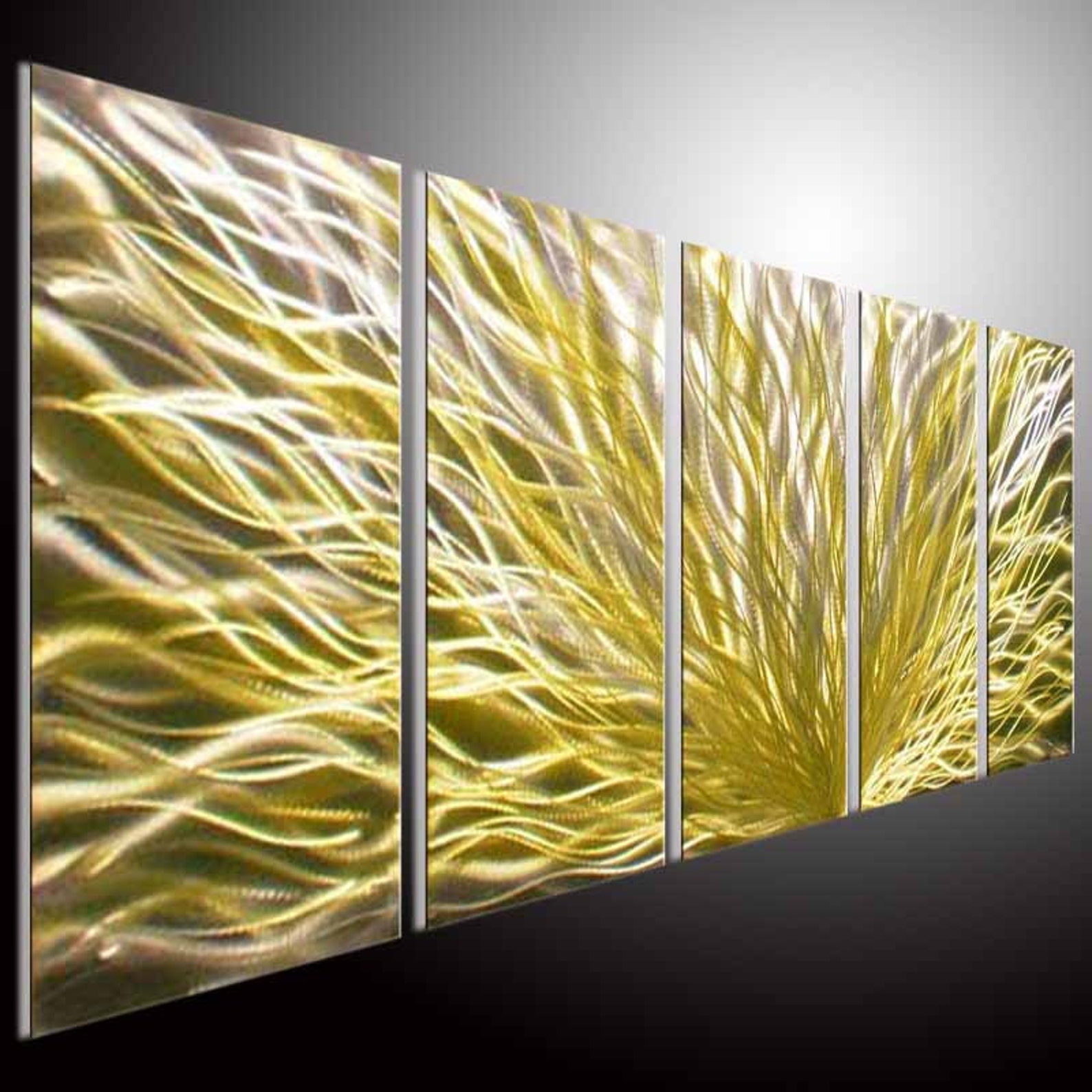 Contemporary Modern Sculpture Metal Art Wall Art Decor | Etsy