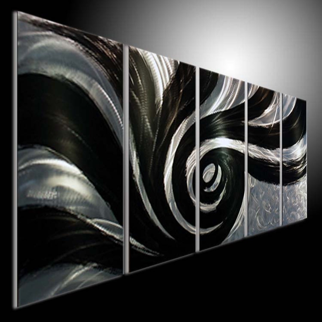Abstarct Art Metal Painting Wall Metal Wall Art .abstract Wall Olive ...