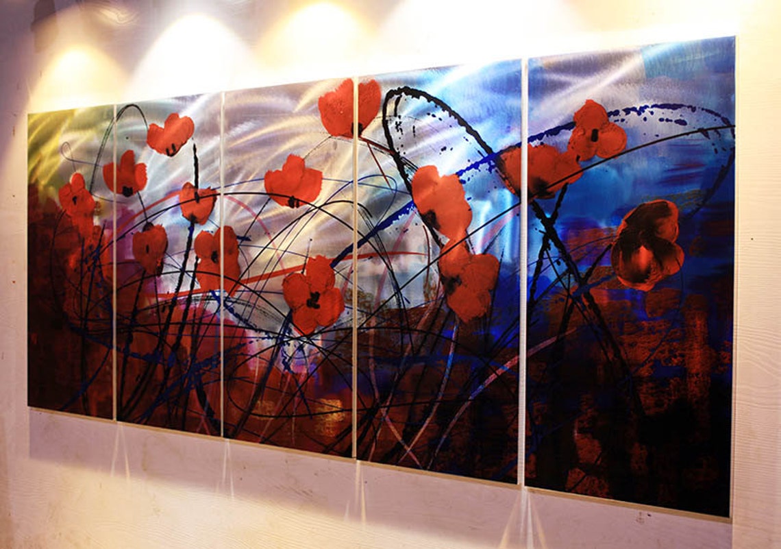 Metal Painting Wall Art. Metal Wall Art. Metal Panitng - Etsy