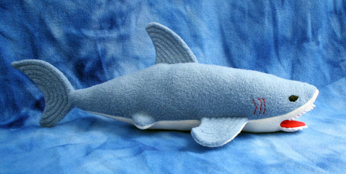 Shark Softie PDF Sewing Pattern Make a Soft Toy for Your - Etsy
