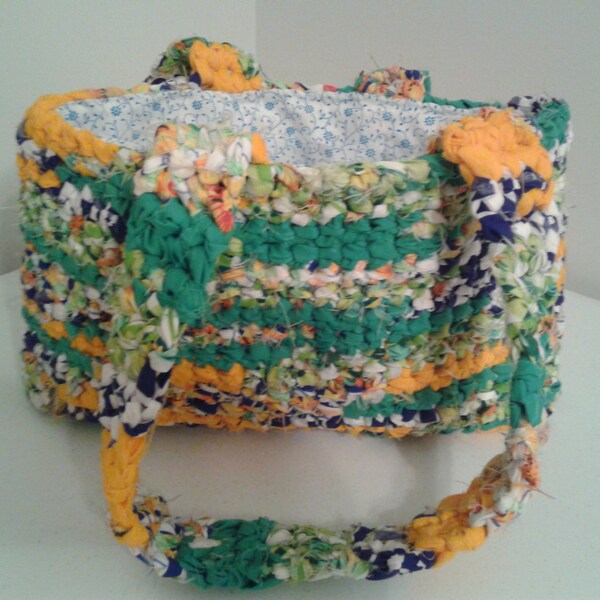 Rag Rug Tote - Etsy