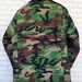 Vintage M-65 Camo Field Jacket: Woodland Camouflage, Size L Unisex ...