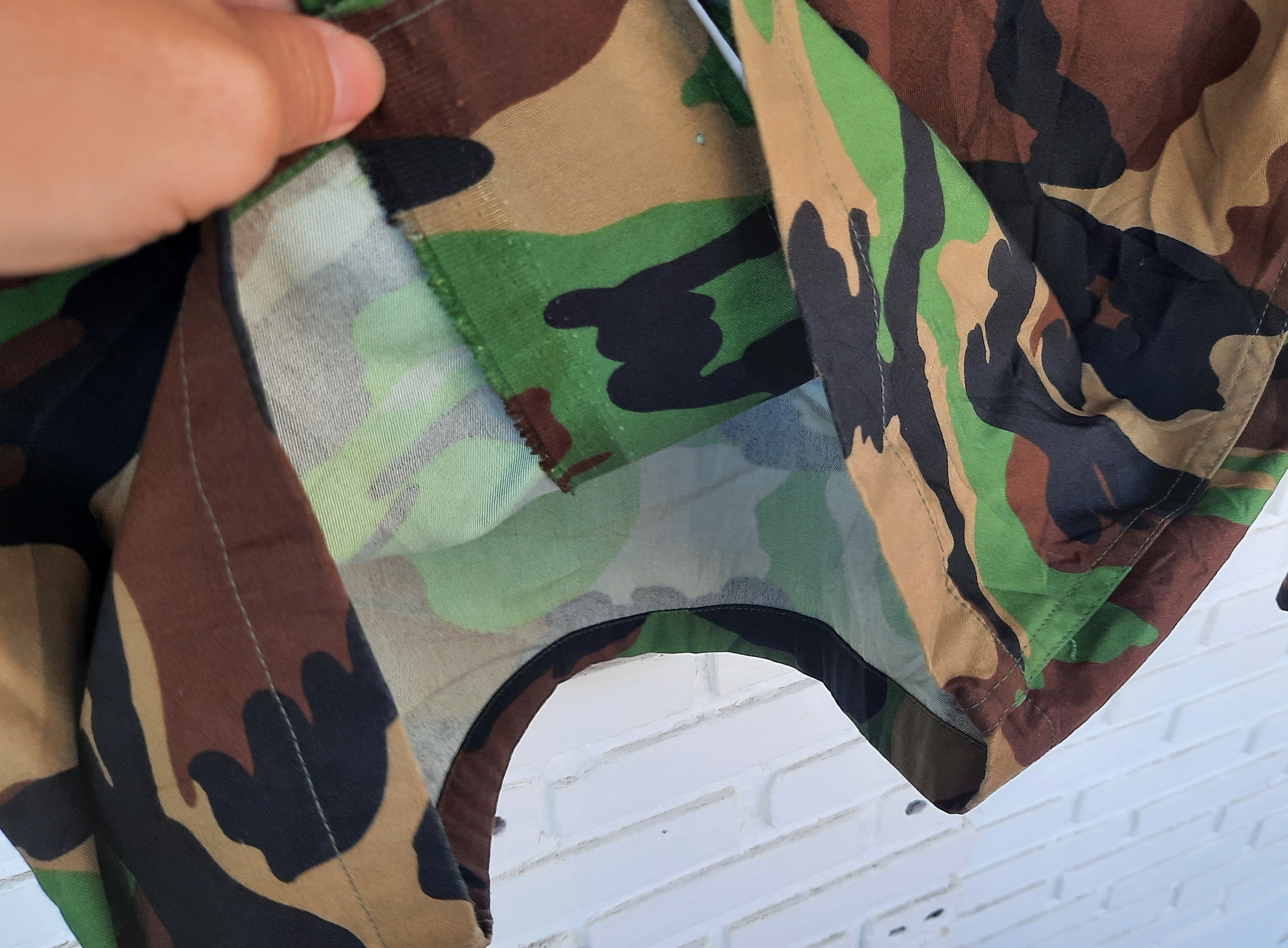 Upcycled Camo Jacket with Patches / Reworked Vintage Military | Etsy