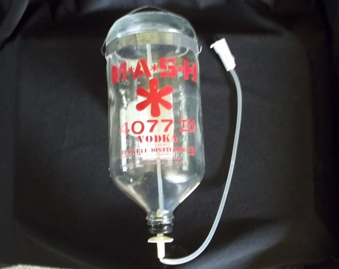 Vintage M*A*S*H 4077th Vodka IV Drip - Empty Bottle - Etsy