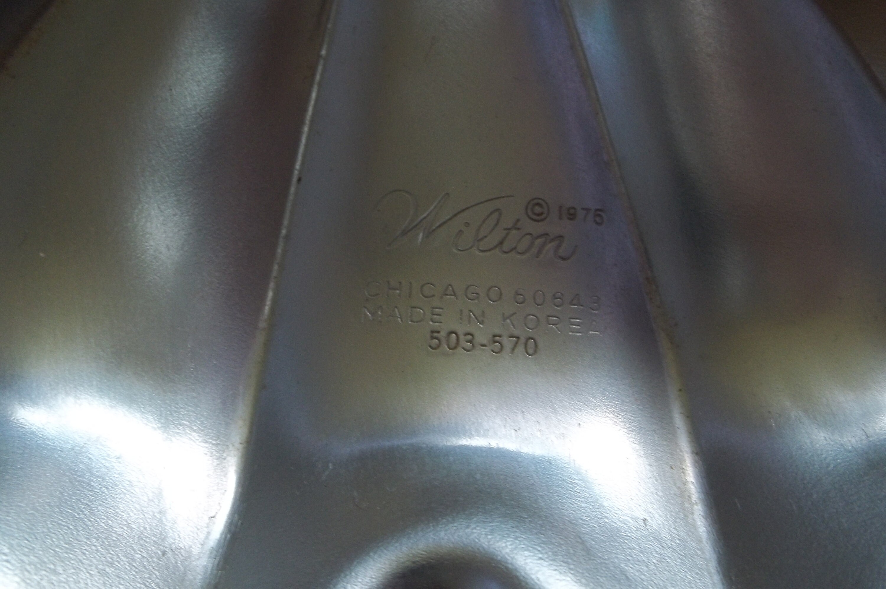 1975 Wilton Multi-pan Insert Baby Shower Surprise Aluminum Multi Pan ...