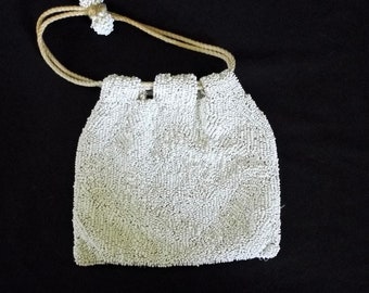 Beaded Drawstring Bag | Etsy