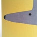 Scion Mr Fox Fabric Lampshade in Yellow and Gull Grey - Etsy UK
