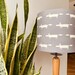 Scion Little Fox Fabric Lampshade in Grey and Snow - Etsy UK