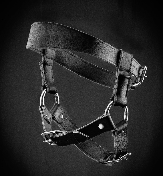 Head Harness Pony Play Base Piece Faux Leather - Etsy Sweden