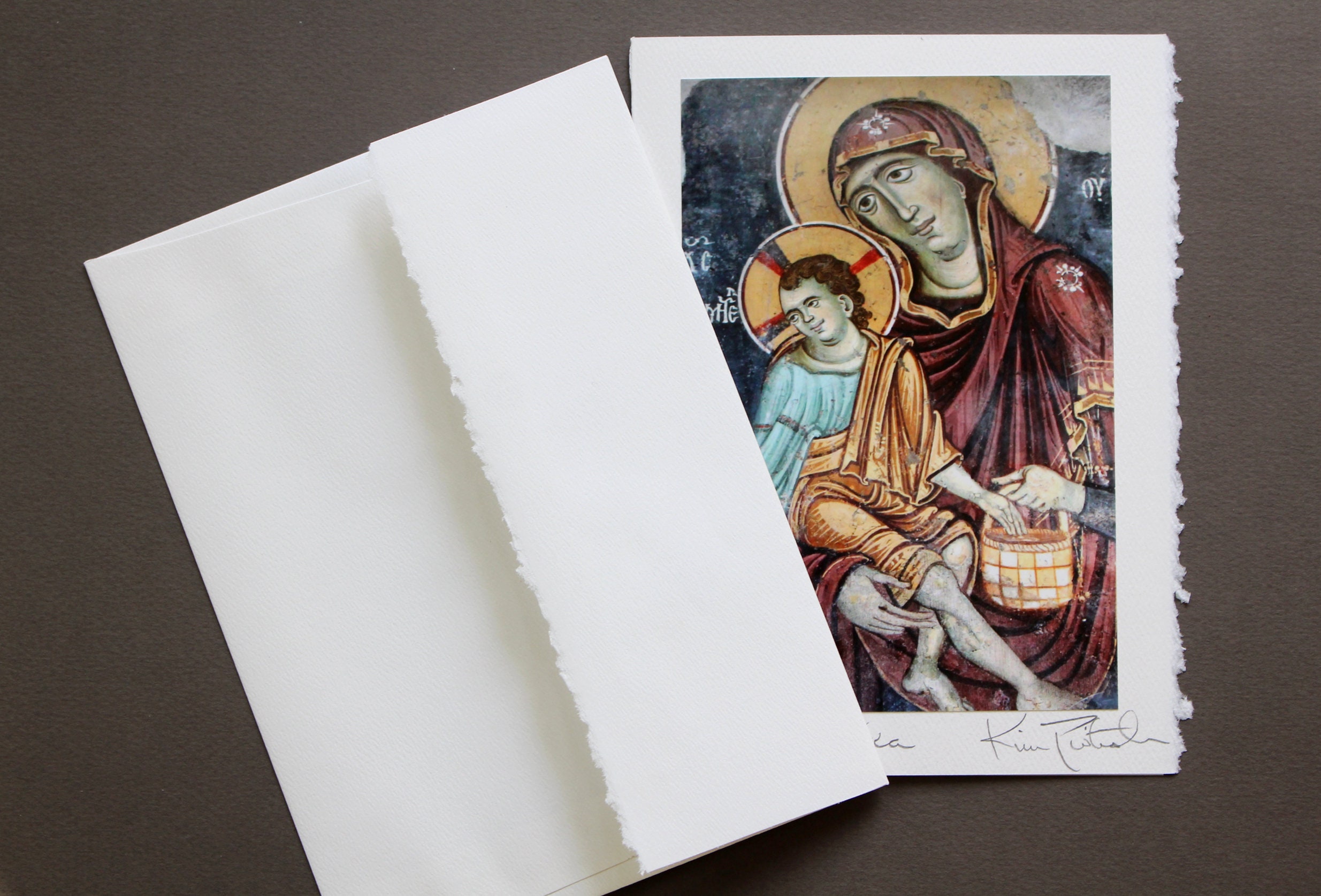 Photo Greeting Card, Orthodox Christmas Notecard, Religious Greeting ...