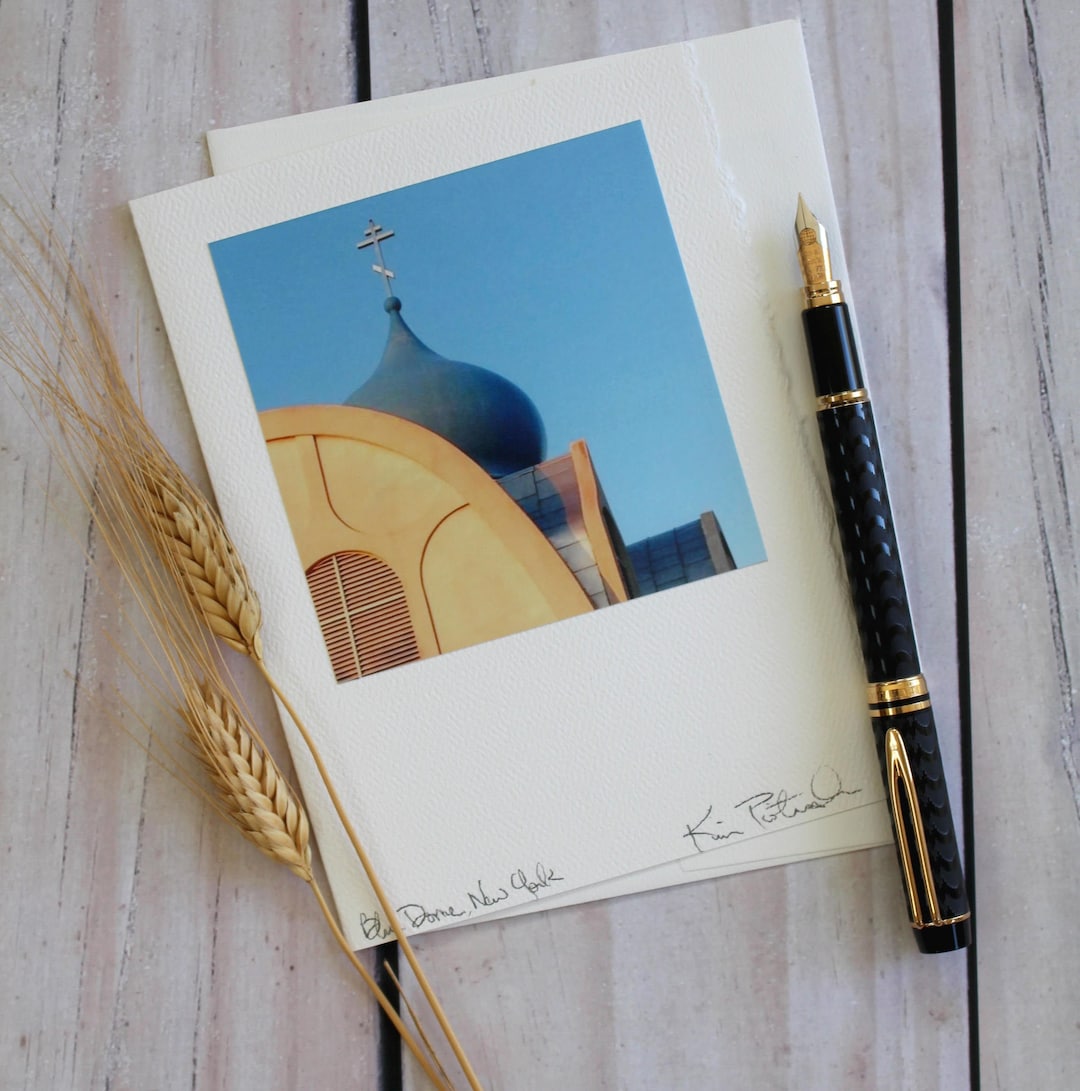 Religious Notecard, Orthodox Church Card, Handmade Greeting Card, Any ...