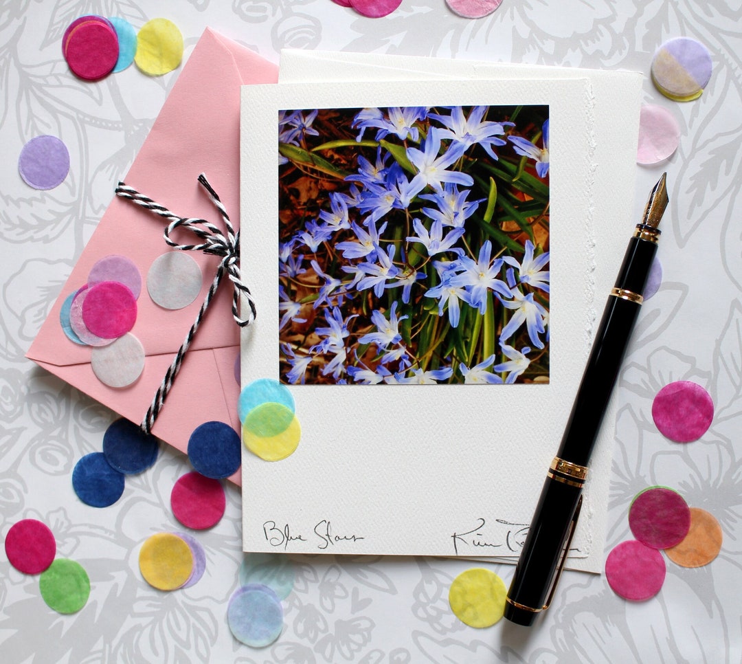 Spring Flower Photo Greeting Card, Flower Notecard, Spring Florals ...