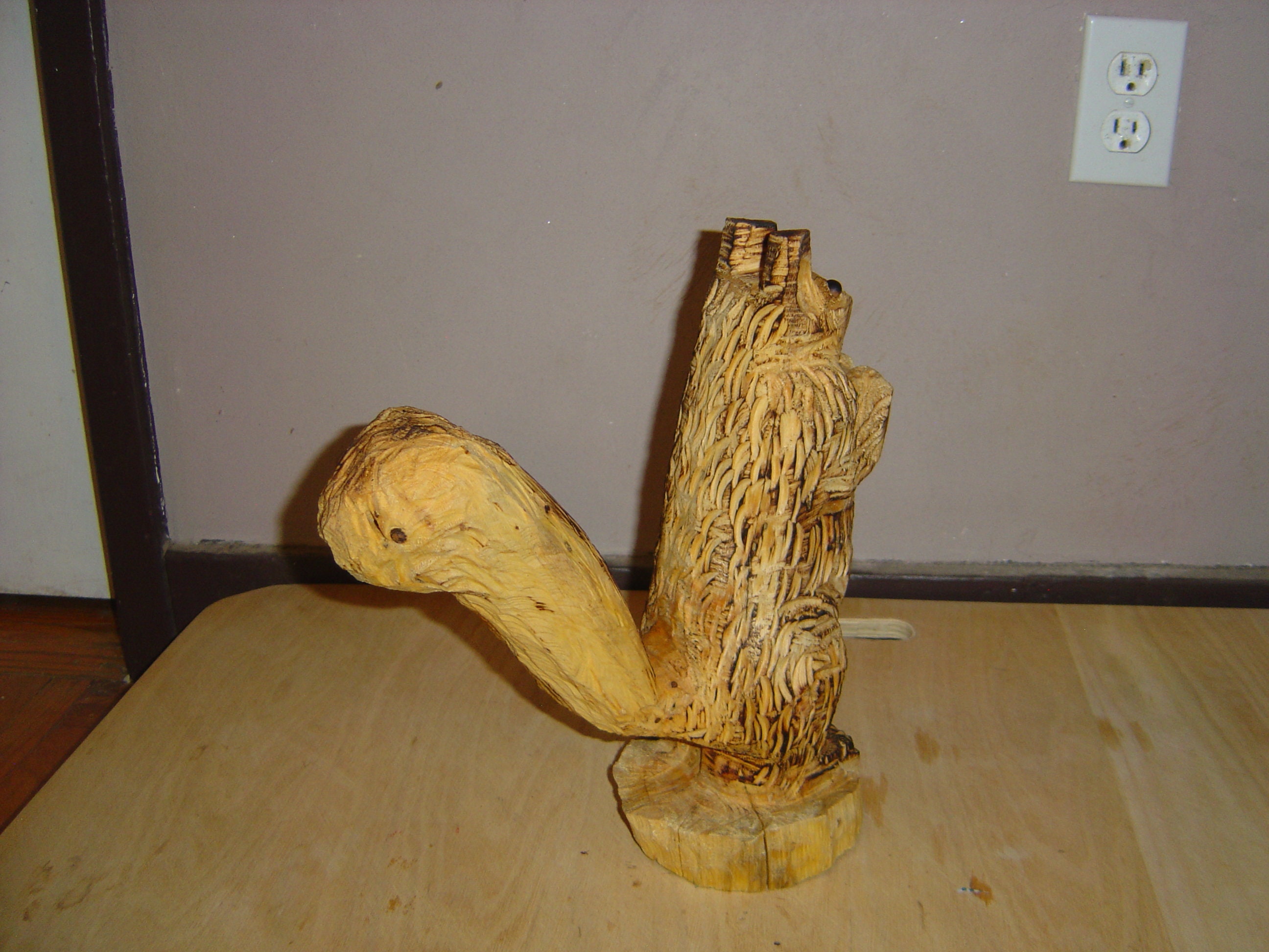 Chainsaw Carved Kaibab Squirrel - Etsy
