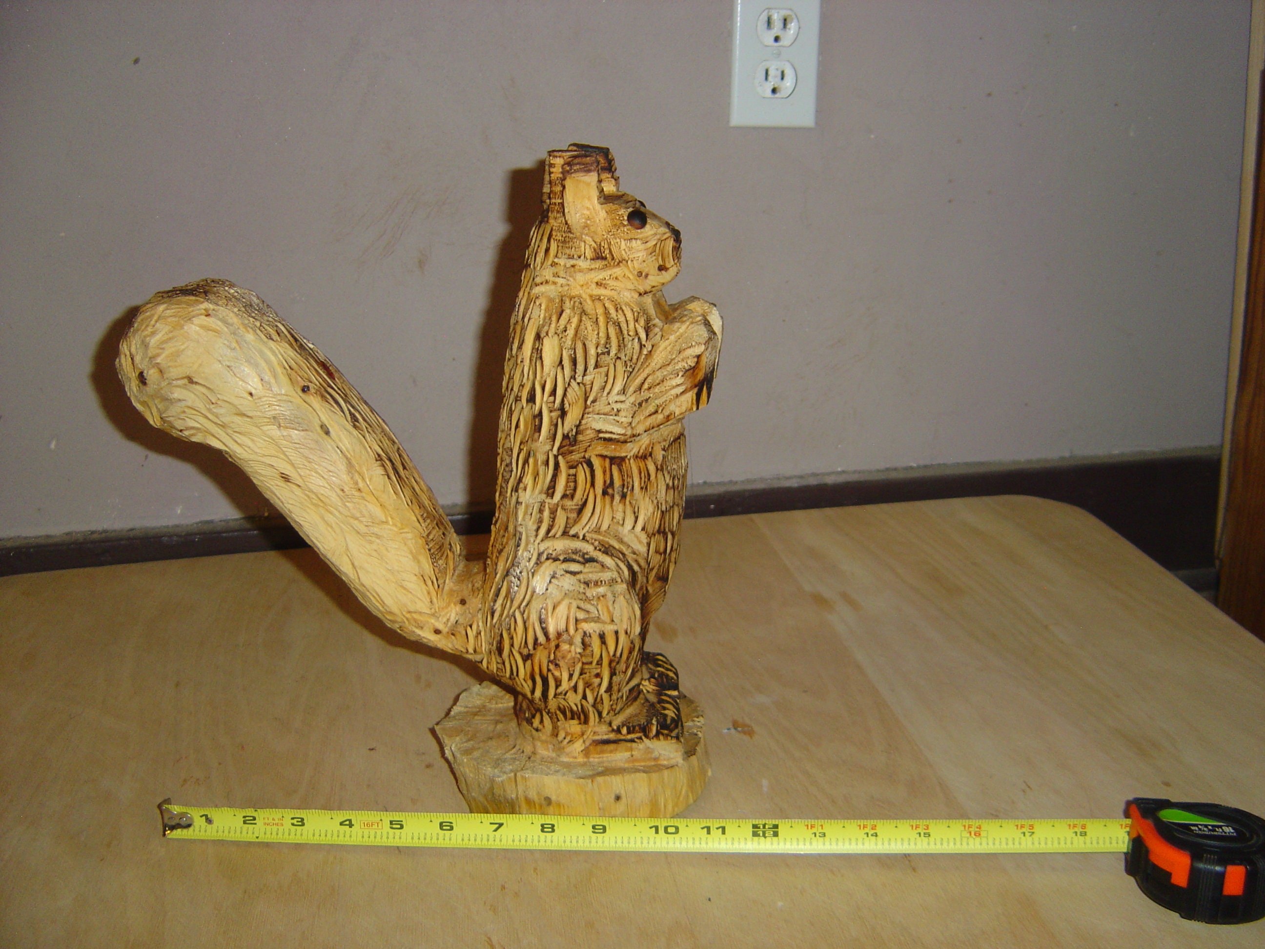 Chainsaw Carved Kaibab Squirrel - Etsy
