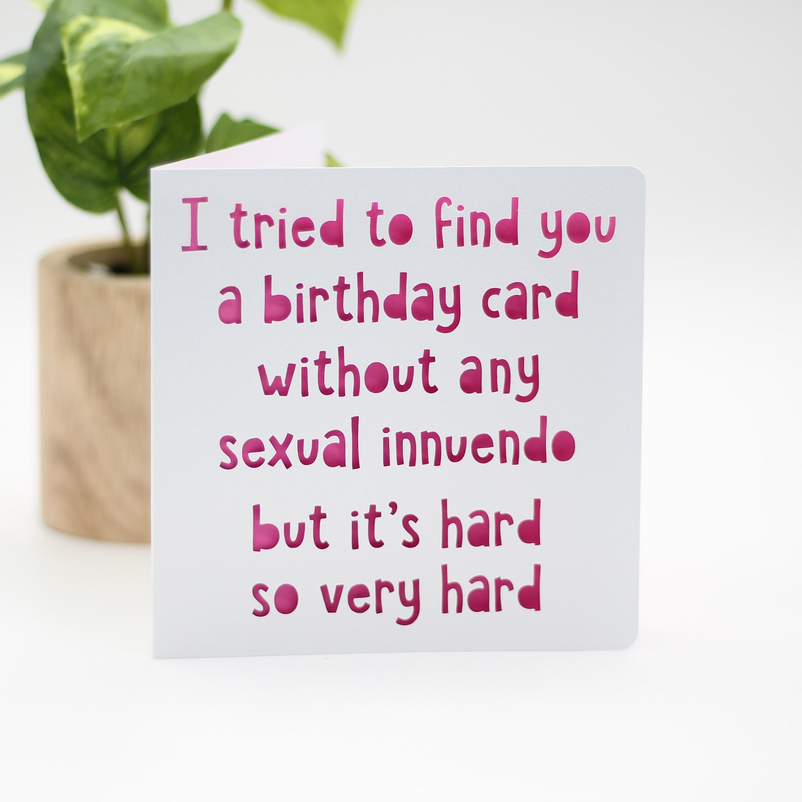 Birthday Sexual Innuendo Funny Card for Him Husband - Etsy