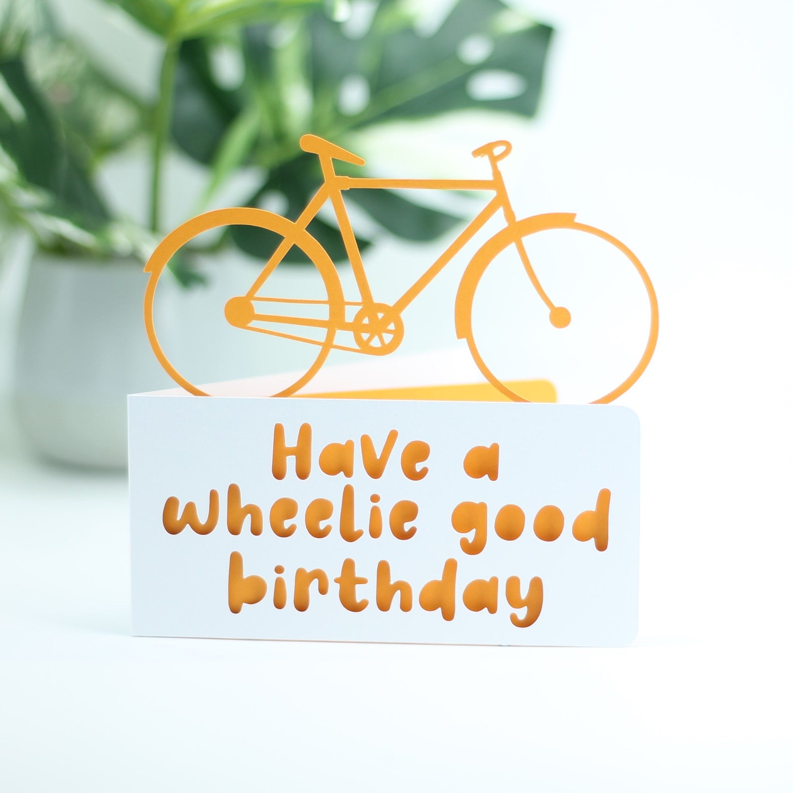 Have a Wheelie Good Birthday. Bike Birthday Bicycle Birthday | Etsy