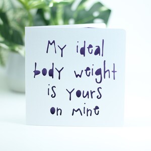 My Ideal Body Weight is Yours on Mine... - Etsy