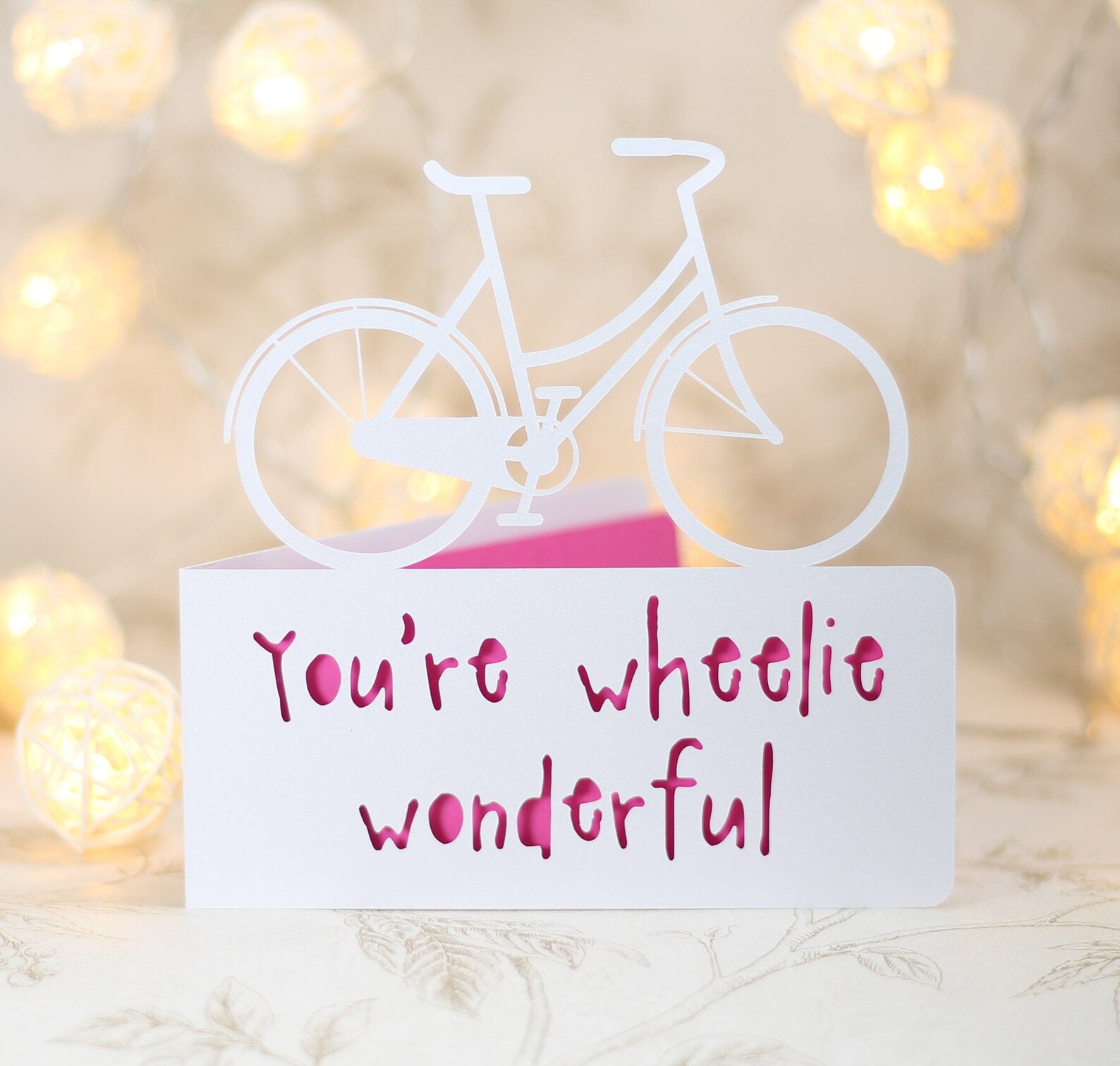 You're Wheelie Wonderful. Bike Birthday Bicycle Birthday | Etsy