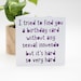 Birthday Sexual Innuendo , Funny Card, for Him, Husband Boyfriend ...