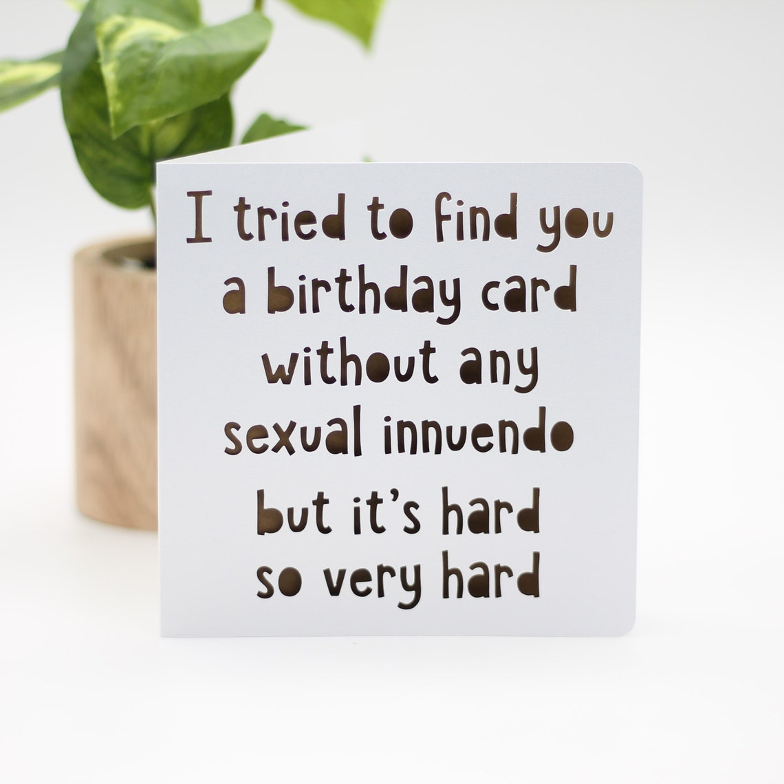 Birthday Sexual Innuendo Funny Card for Him Husband - Etsy