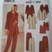 Simplicity Sewing Pattern 7186 Women's Jacket in 2 Lengths, Top, Pants ...