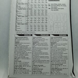 Vintage Burda Super Combination Sewing Pattern 3352 - Etsy Ireland