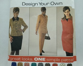 Simplicity Misses' Dress Pattern 8732 Size 8 10 12 - Etsy