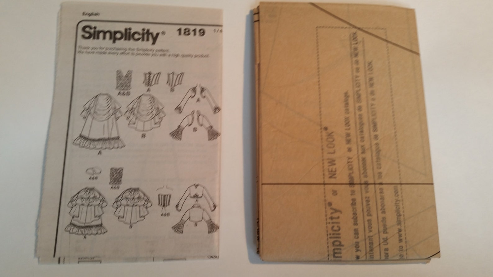 Simplicity Arkivestry Sewing Pattern 1819 Misses Costumes Etsy