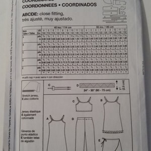 Burda Sewing Pattern 9796 Girls' Halter Top (bra), Slip Dress, Capris ...