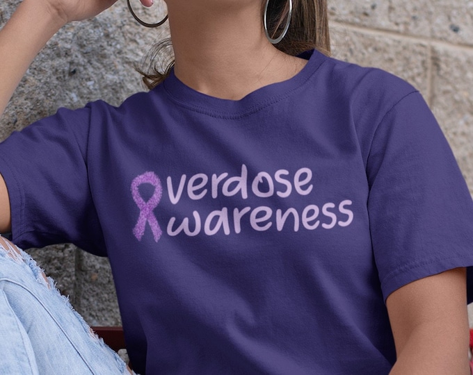 Overdose Awareness Purple Ribbon Butterfly Magnet, Fridge Magnet, Grief ...