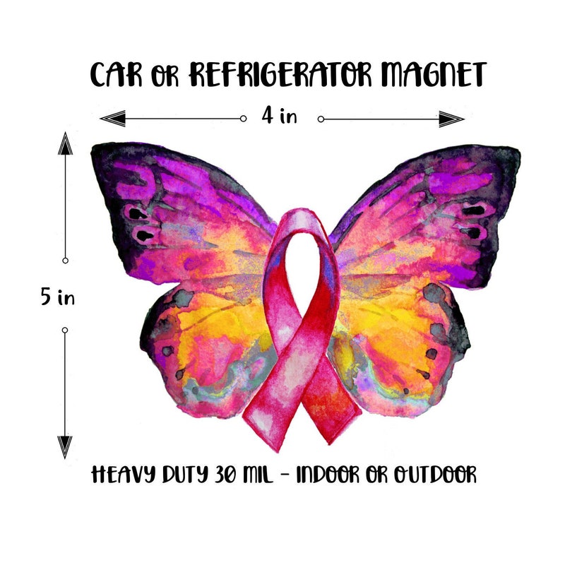Breast Cancer Car Magnets - Etsy