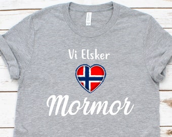Mormor Tshirt - Etsy