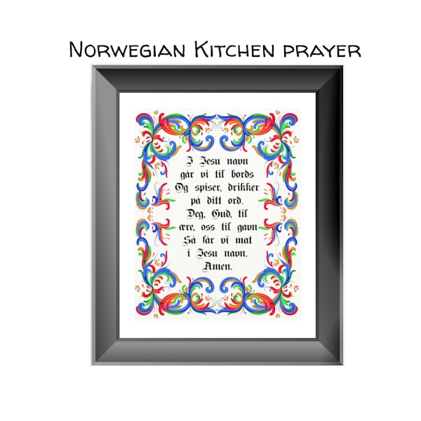 Kitchen Prayer - Etsy