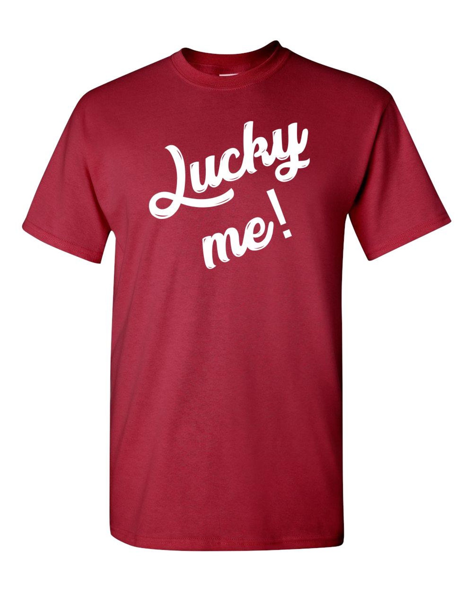 Lucky Me Shirt, St. Patrick's Day Soft Cotton Tee - Etsy