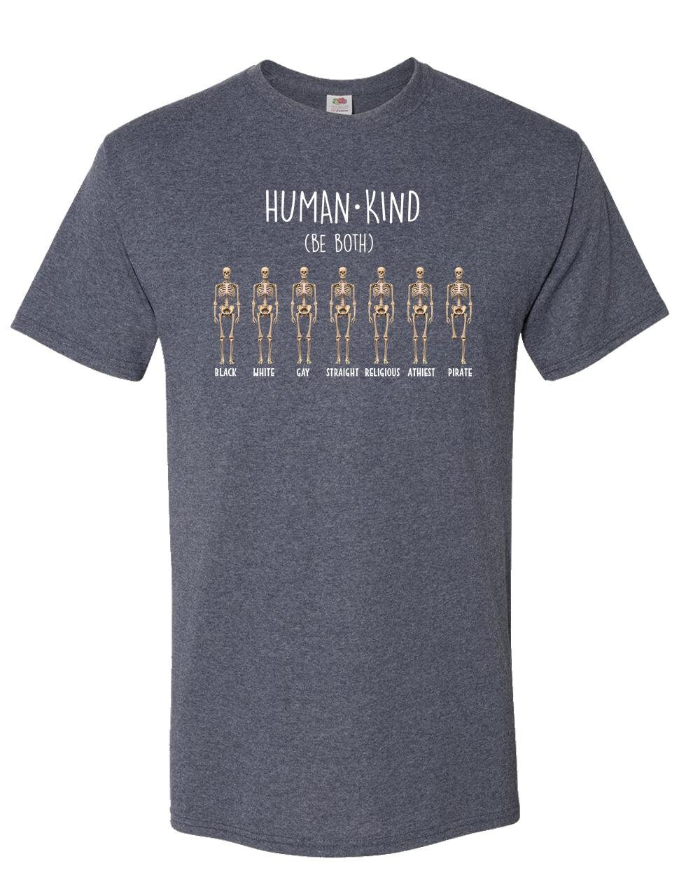 Human Kind Be Both Equality T Shirt Inspiring Slogan LGBT | Etsy