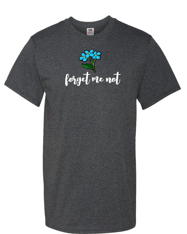 Forget Me Not Shirt Nature Inspired Shirt Flower Shirt - Etsy