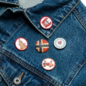 Norwegian Pins - Set of 5 - Etsy