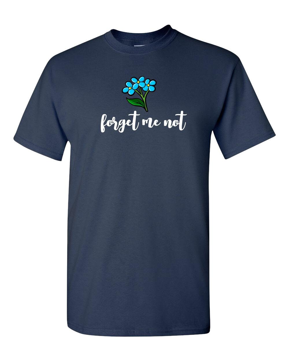 Forget Me Not Shirt Nature Inspired Shirt Flower Shirt - Etsy