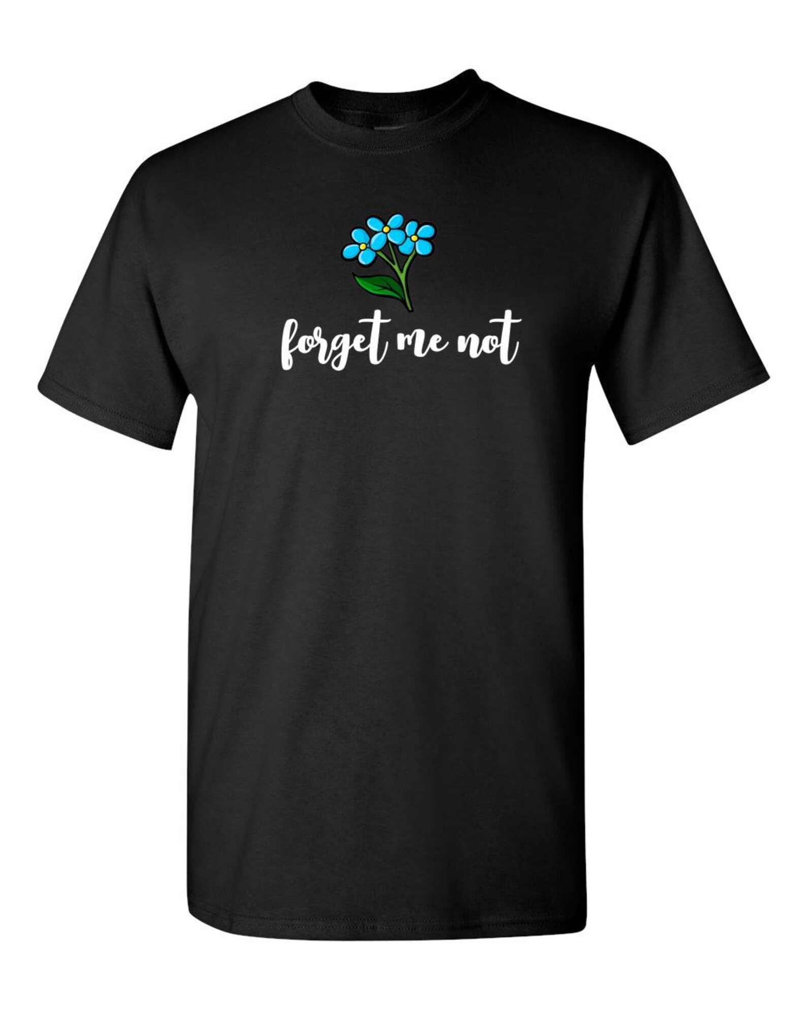 Forget Me Not Shirt Nature Inspired Shirt Flower Shirt - Etsy
