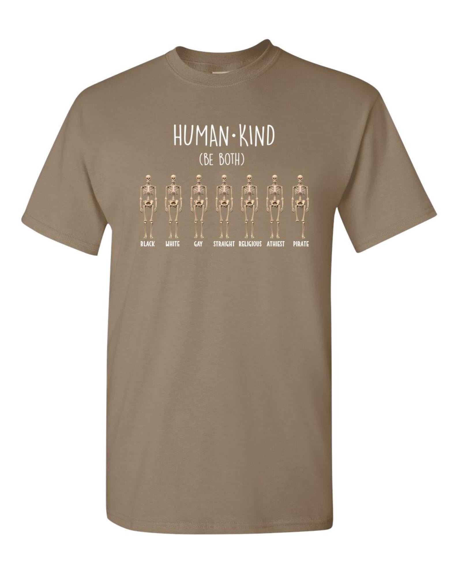 Human Kind Be Both Equality T Shirt Inspiring Slogan LGBT | Etsy