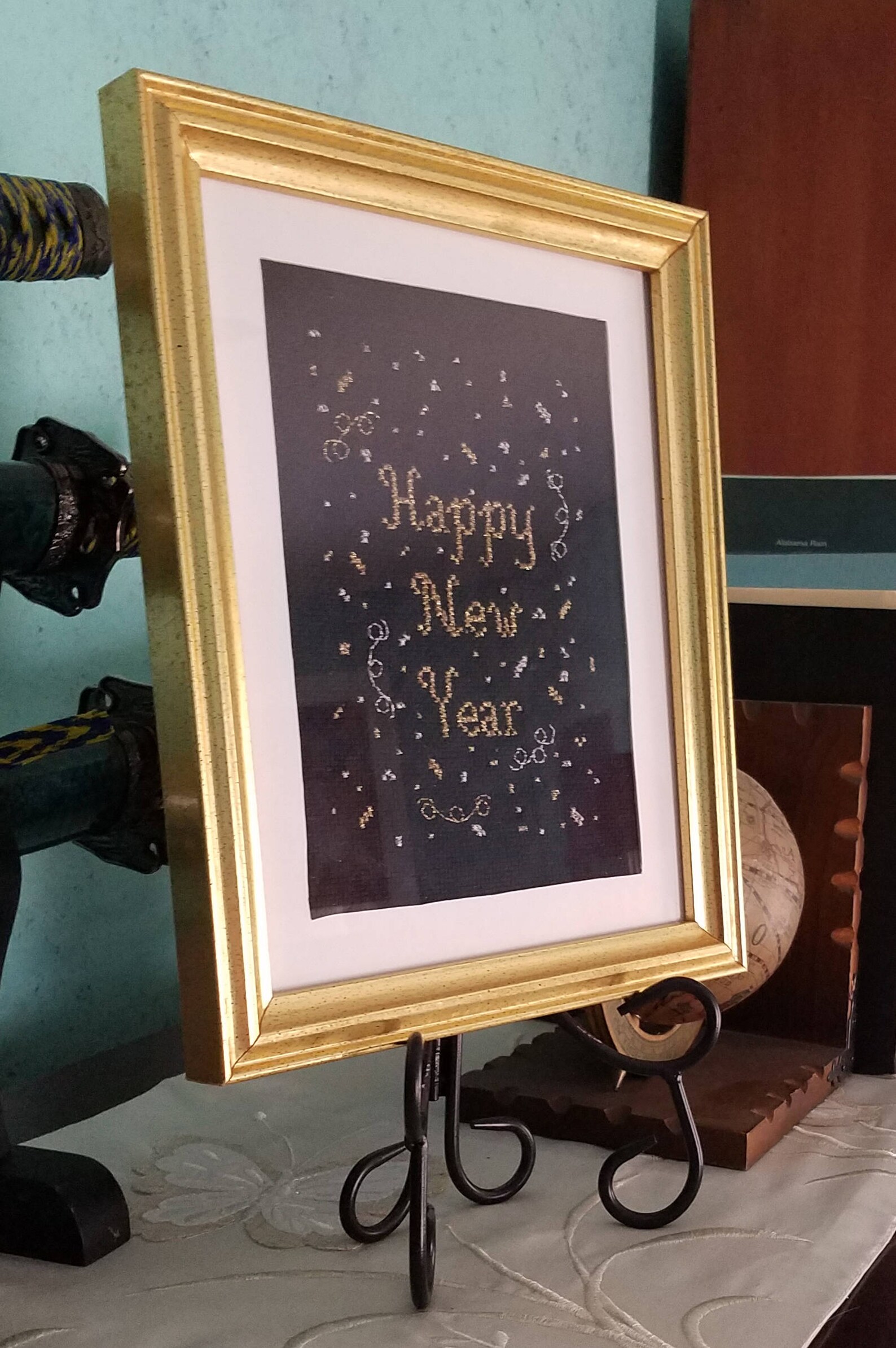 Happy New Year Cross-stitch Pattern PDF Download | Etsy