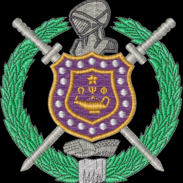 Omega Phi Psi Shield - Etsy