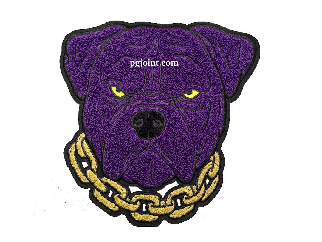 Big PGG Dog Chenille Patch - Etsy