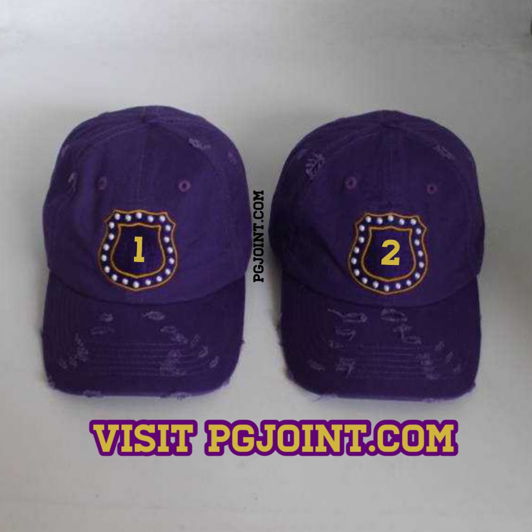 Embroidered Line Hat - Etsy