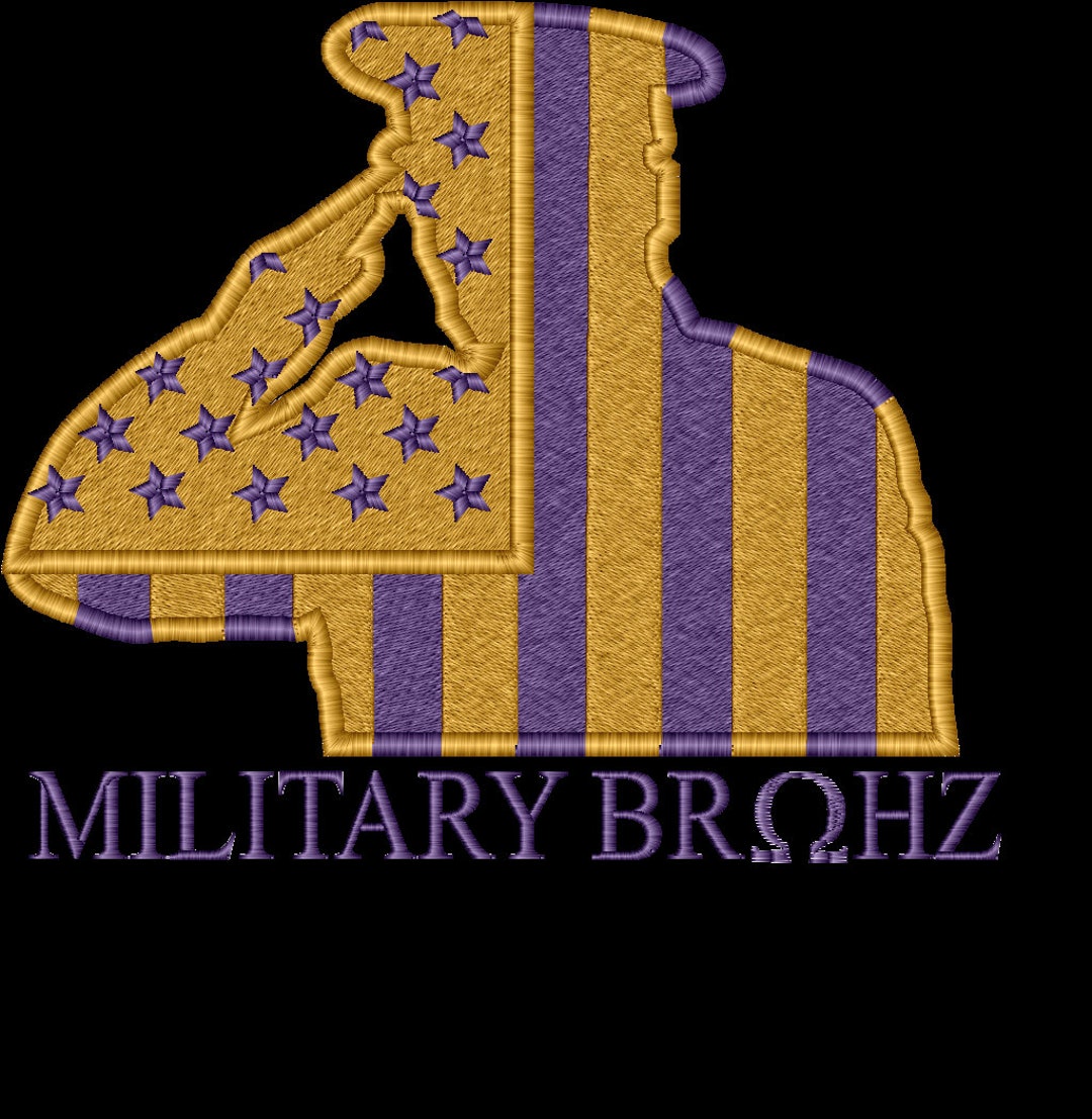 Big Military Bruhz Embroidery File - Etsy