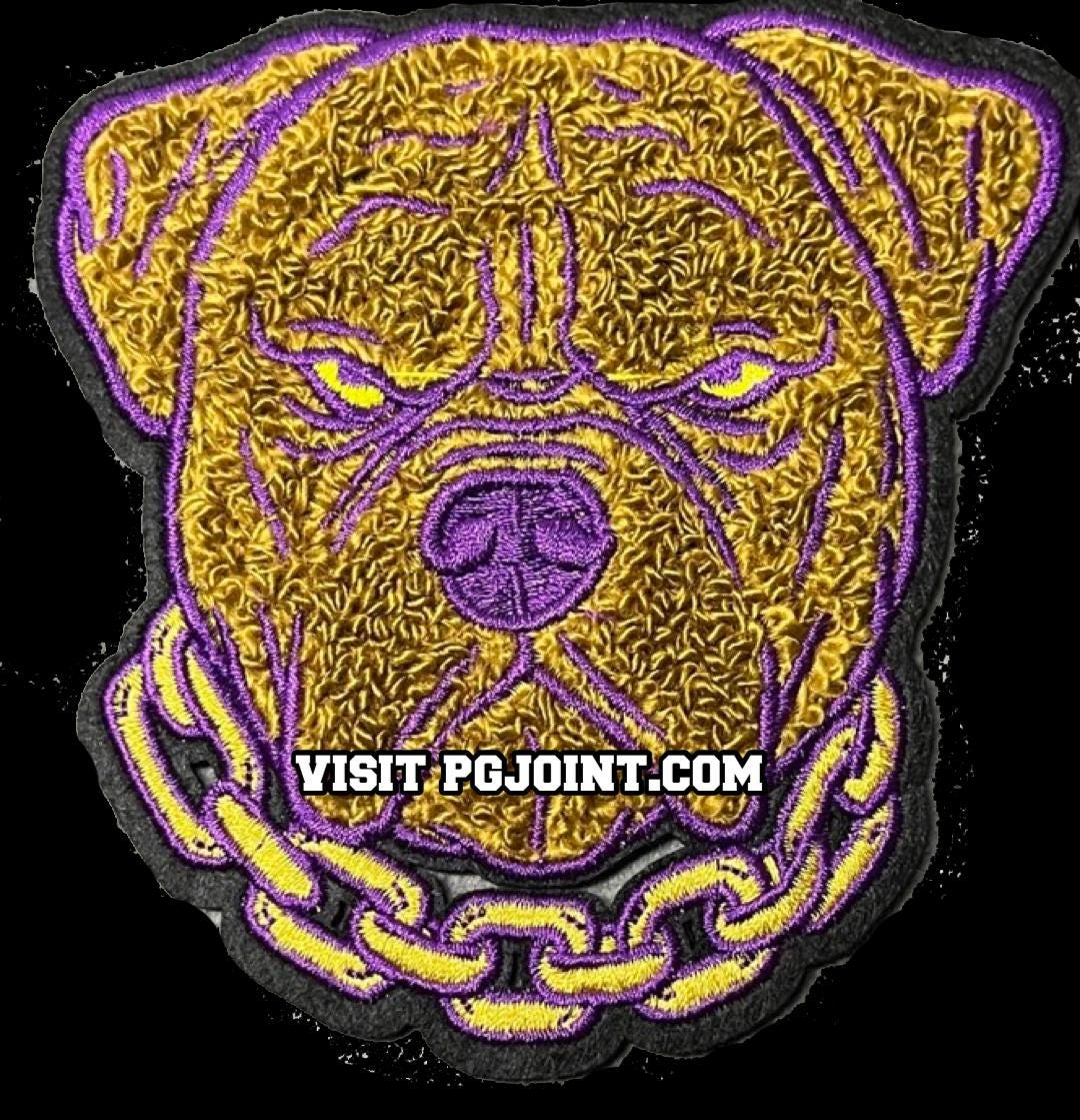 Big PGG Dog Chenille Patch - Etsy