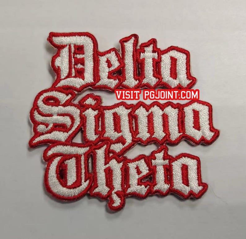 Delta Sigma Theta Patch - Etsy
