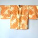 Haori: Orange, Yellow Kimono Jacket With Intricate Shibori - Etsy