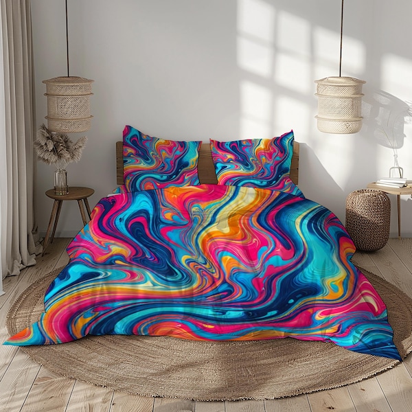 Abstract Bedding - Etsy